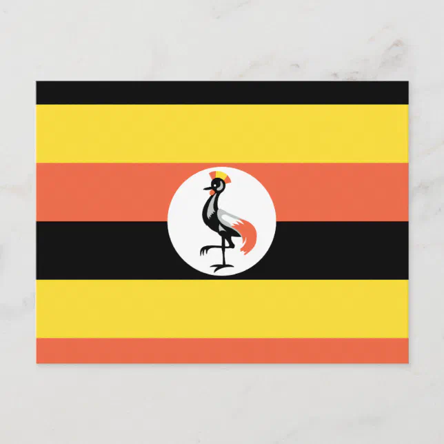Uganda Flag Postcard | Zazzle