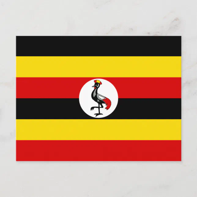 Uganda Flag Postcard | Zazzle