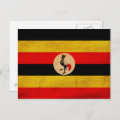 Uganda Flag Postcard | Zazzle