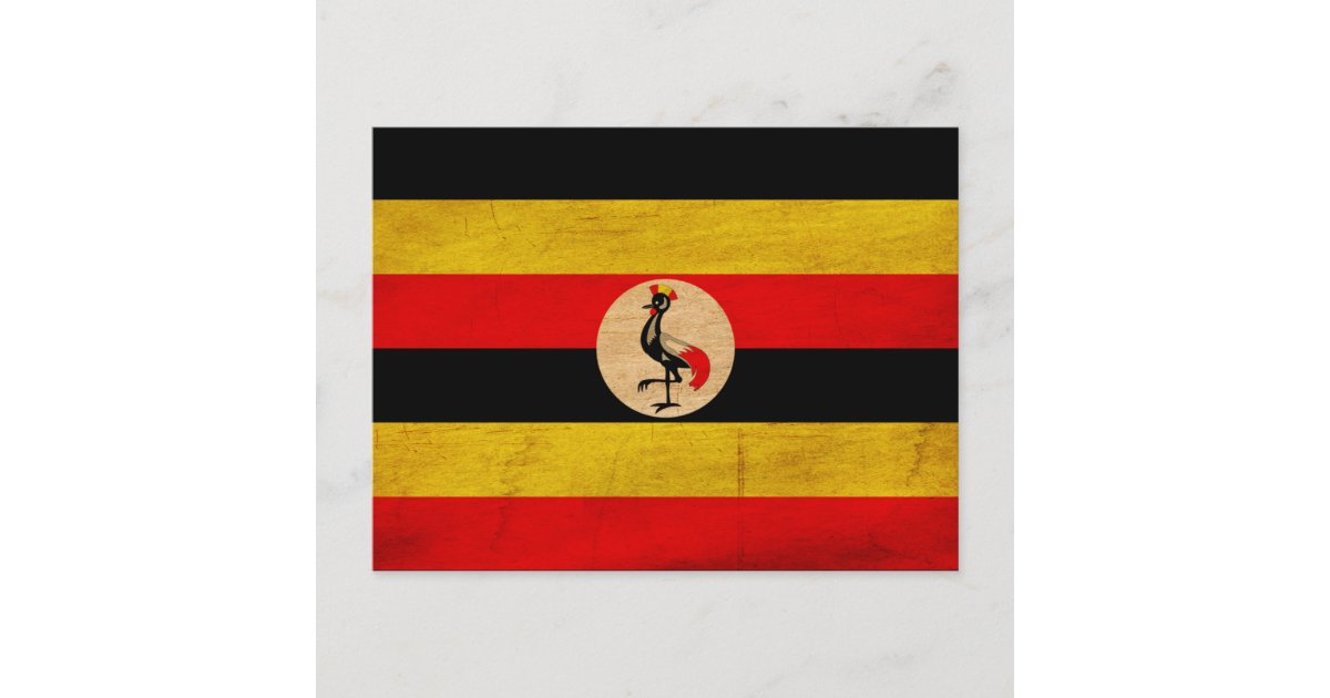 Uganda Flag Postcard | Zazzle
