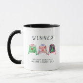 Ugly Christmas Sweater Competition Prize Mug | Zazzle