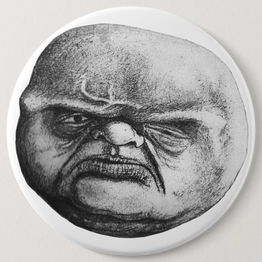Ugly Ogre Button | Zazzle.com