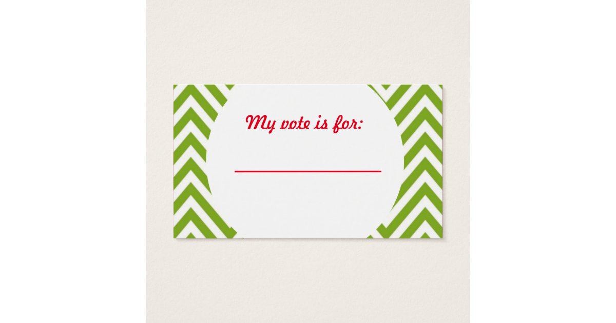 Ugly Sweater Christmas Party Voting Ballot | Zazzle