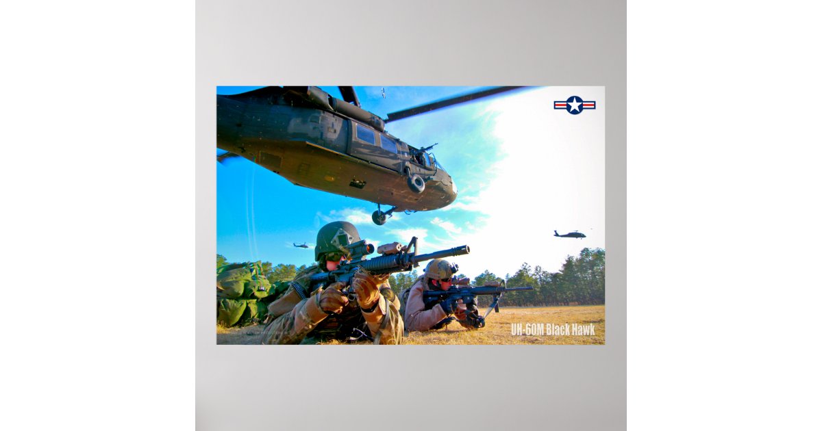 UH-60M BLACKHAWK POSTER | Zazzle