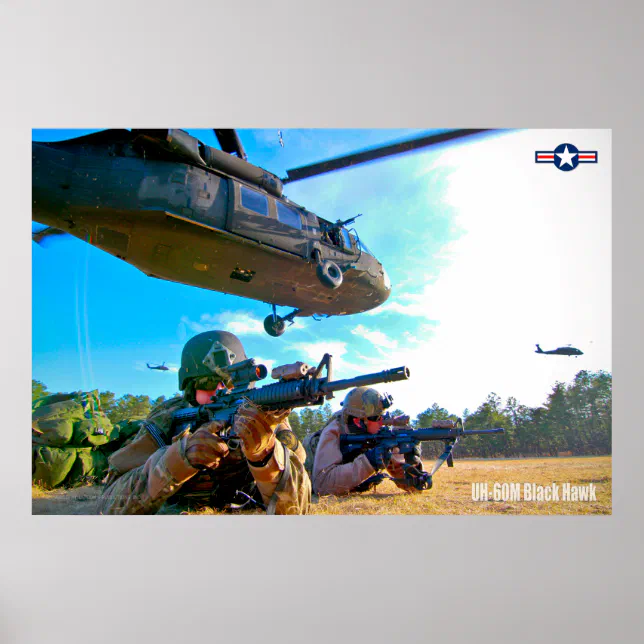 UH-60M BLACKHAWK POSTER | Zazzle