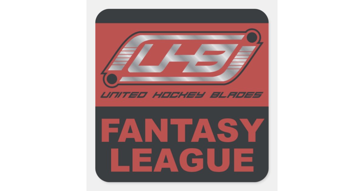 UHB Square Logo Square Sticker | Zazzle