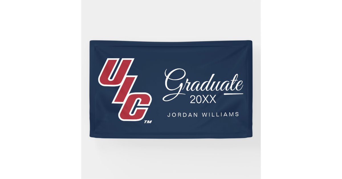 UIC Flames Graduate Banner | Zazzle
