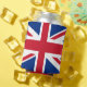 UK Britain Royal Union Jack Flag Can Cooler | Zazzle