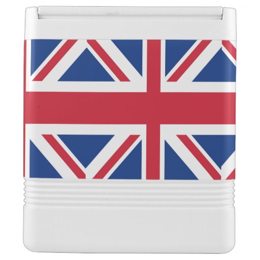 UK Britain Royal Union Jack Flag Drink Cooler | Zazzle