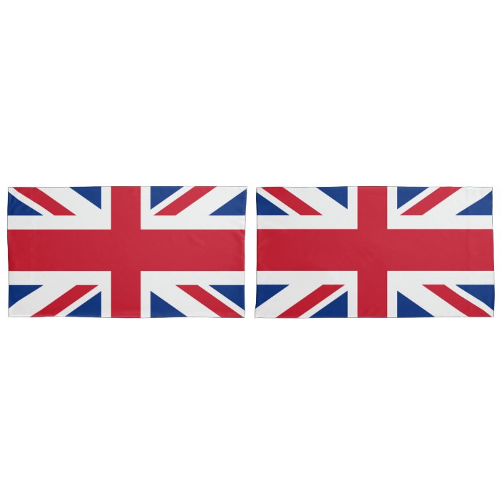 UK Britain Royal Union Jack Flag Pillowcase | Zazzle.com