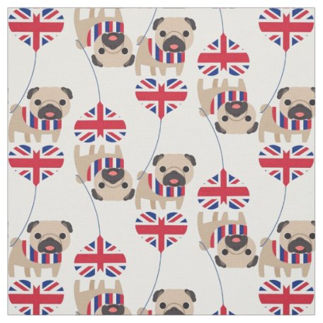 pug fabric | Zazzle