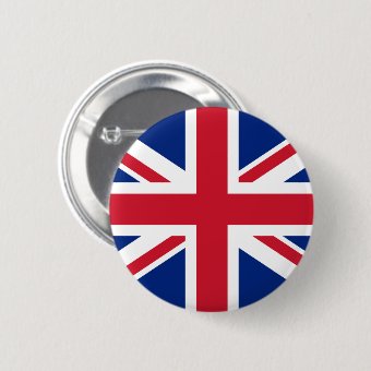UK Flag Button | Zazzle