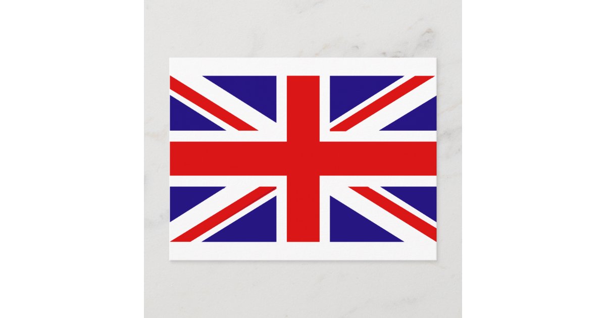 UK Flag Postcard | Zazzle