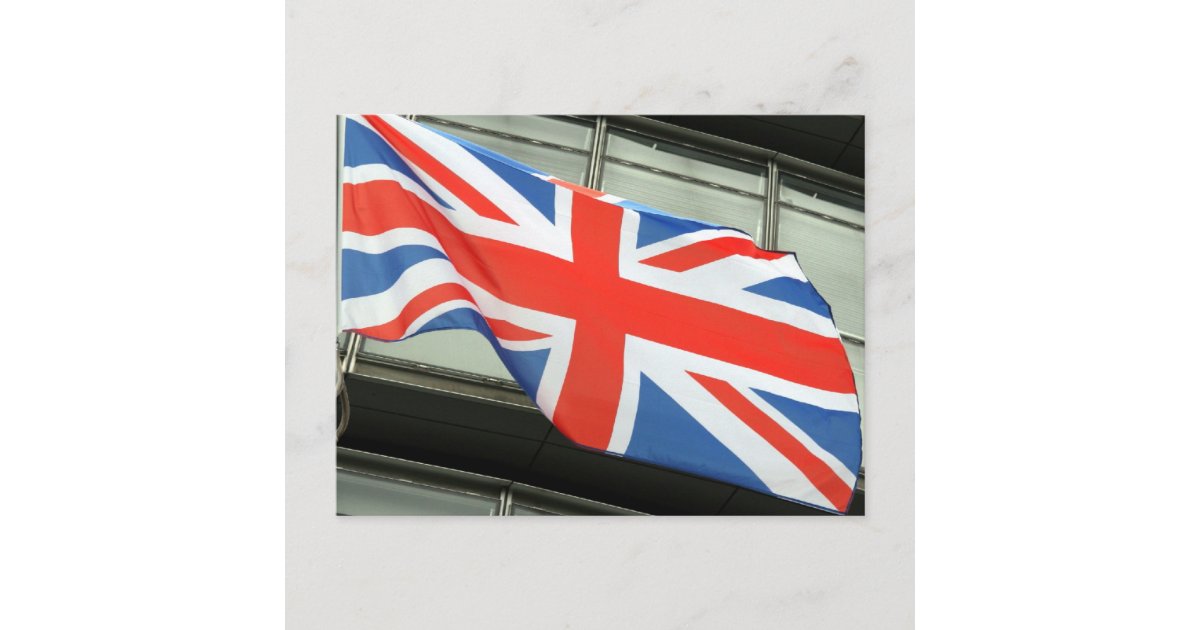 uk flag postcard | Zazzle
