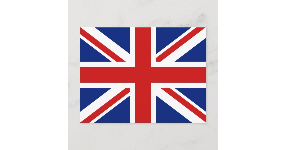 UK Flag Postcard | Zazzle
