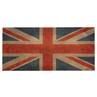 UK Union Jack Flag in retro style vintage textures Wood Flash Drive ...