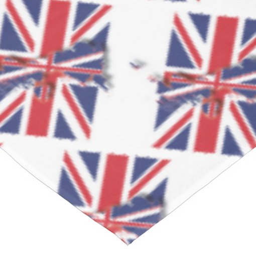 UK UNION JACK FLAG MAP Stylish Patriotic Tablecloth | Zazzle