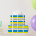 Ukraine and Ukrainian Flag Wrapping Paper | Zazzle