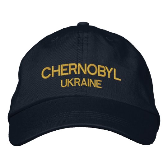 Ukraine - Chernobyl Personalized Adjustable Hat | Zazzle.com