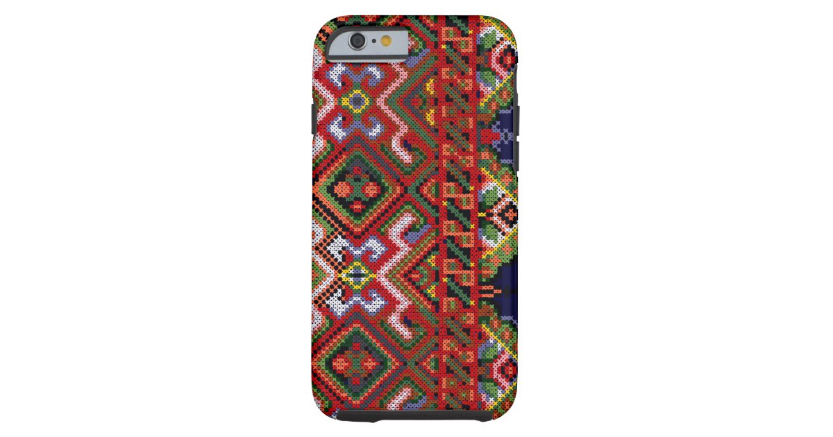 Ukraine Embroidery iPhone 6 case TOUGH Case | Zazzle