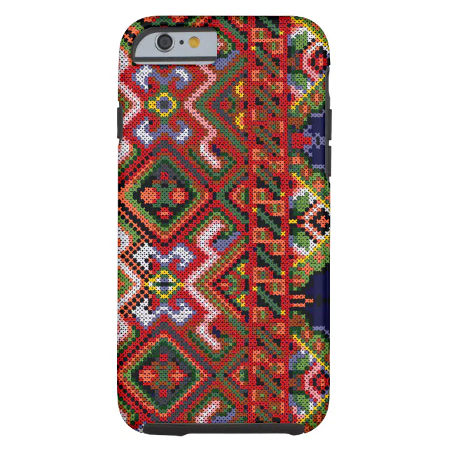 Ukraine Embroidery iPhone 6 case TOUGH Case | Zazzle
