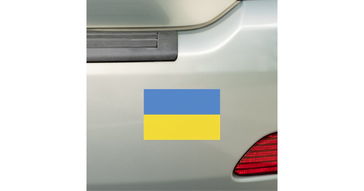 ukraine flag car magnet | Zazzle