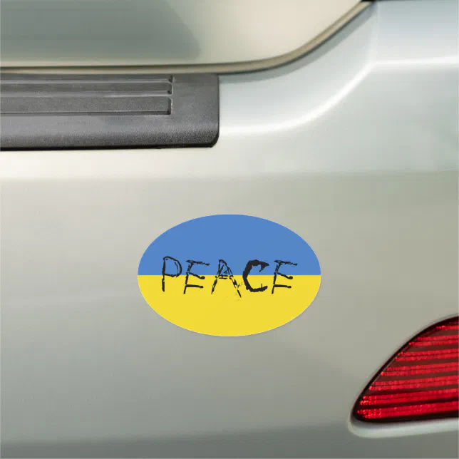 ukraine flag car magnet | Zazzle