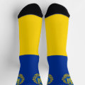 Ukraine, Flag, Coat of Arms, Tryzub Ukrainian Rep Socks | Zazzle
