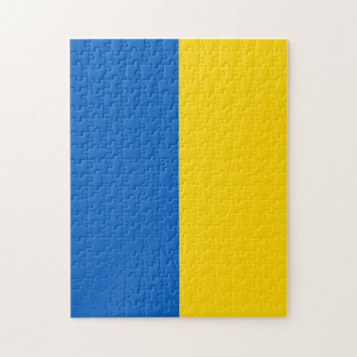 Ukraine Flag Jigsaw Puzzle | Zazzle