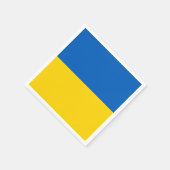 Ukraine Flag Napkins | Zazzle