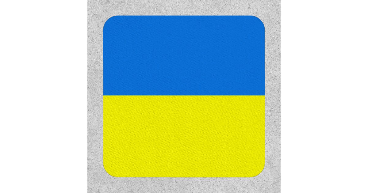 ukraine flag patch | Zazzle