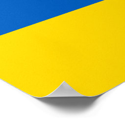 Ukraine Flag Poster | Zazzle