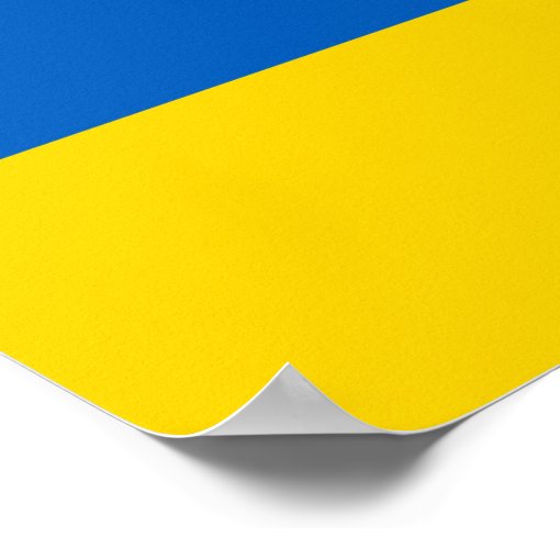 Ukraine Flag Poster | Zazzle