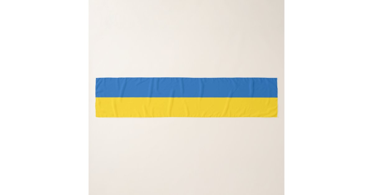 Ukraine Flag Scarf | Zazzle