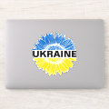 Ukraine Sunflower Support Solidarity Ukrainian Sticker | Zazzle