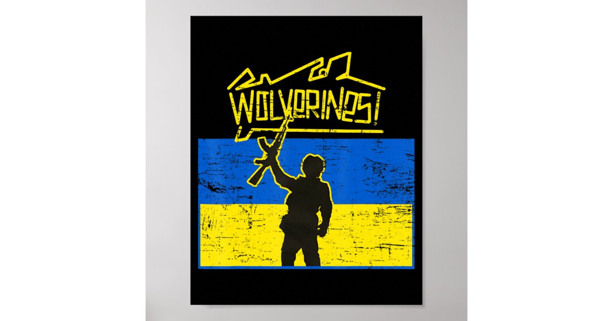 Ukraine Wolverines Poster | Zazzle