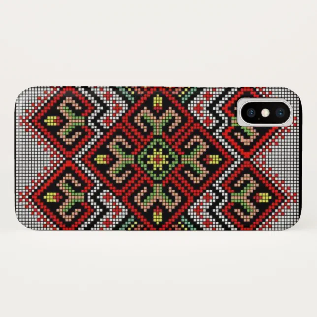 Ukrainian Geometric Embroidery iPhone Galaxy Case | Zazzle