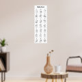 Ukulele Chords Major Minor 7ths Chord Chart Poster | Zazzle