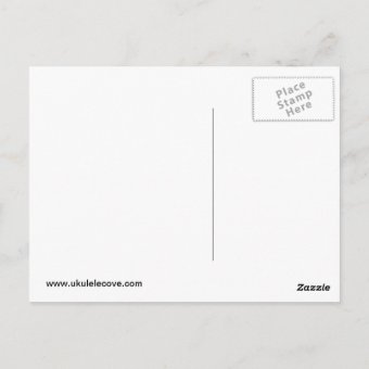 Ukulele Lady #2 Postcard | Zazzle