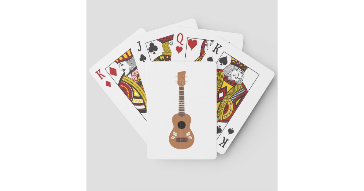 Ukulele Poker Cards | Zazzle