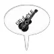 Ukulele Text And Image Cake Topper | Zazzle