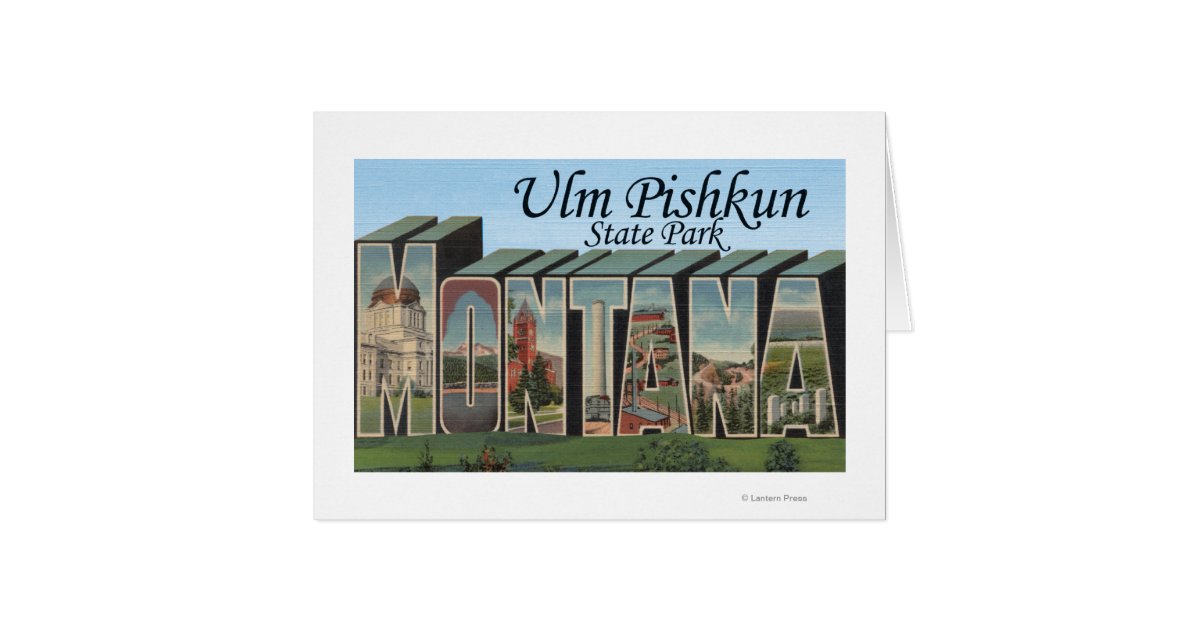 Ulm Pishkun State Park, Montana | Zazzle
