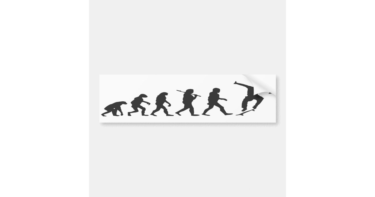 Ultimate Evolution! Bumper Sticker | Zazzle