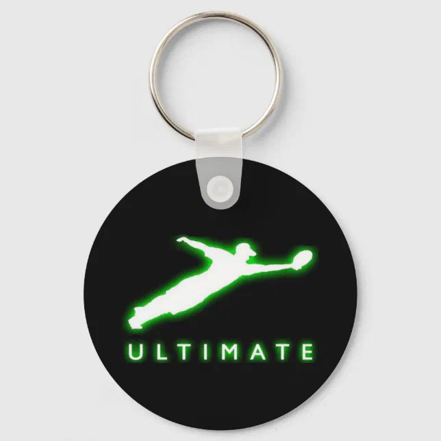 Ultimate Frisbee Keychain | Zazzle