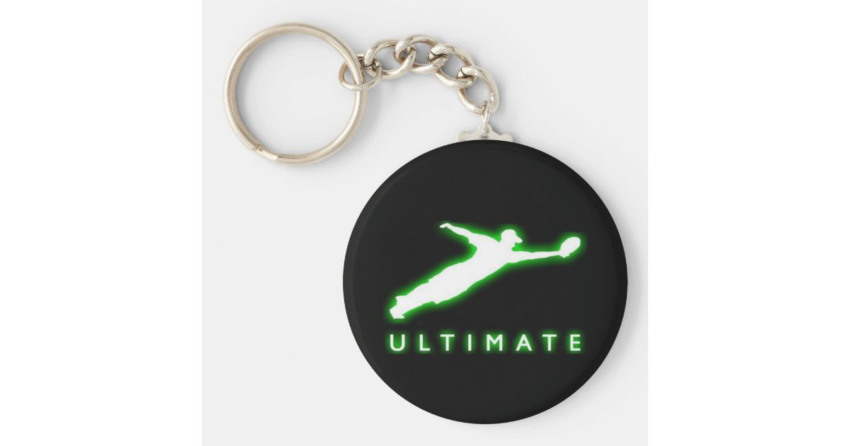 Ultimate Frisbee Keychain | Zazzle