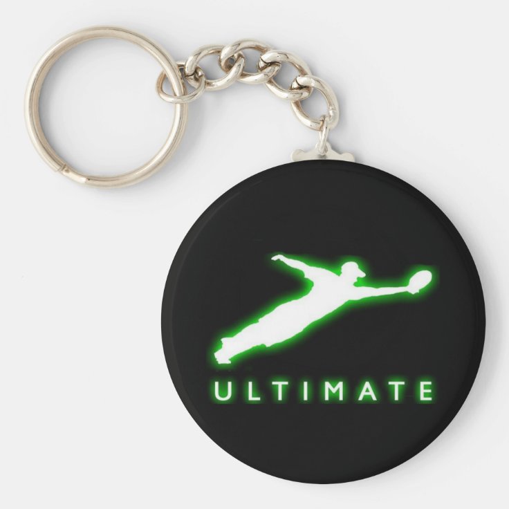 Ultimate Frisbee Keychain | Zazzle
