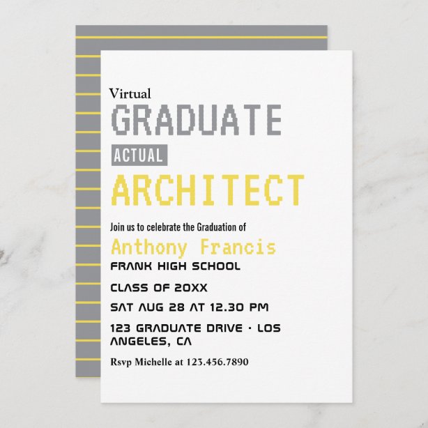 Architect Invitations | Zazzle