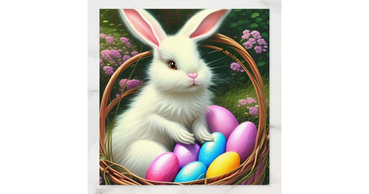 Ultra Detailed Fairytale Easter Bunny Triptych Envelope Liner | Zazzle