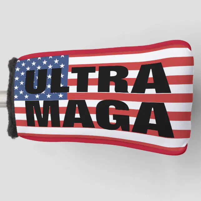 ULTRA MAGA TRUMP GOLF PUTTER COVER | Zazzle