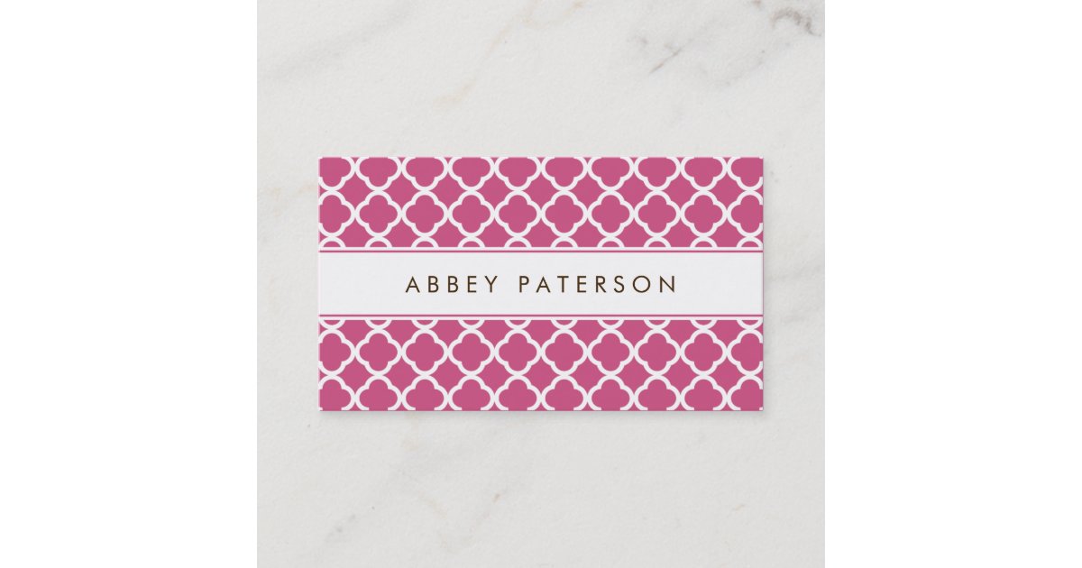 Ultra Modern Calling Card | Zazzle